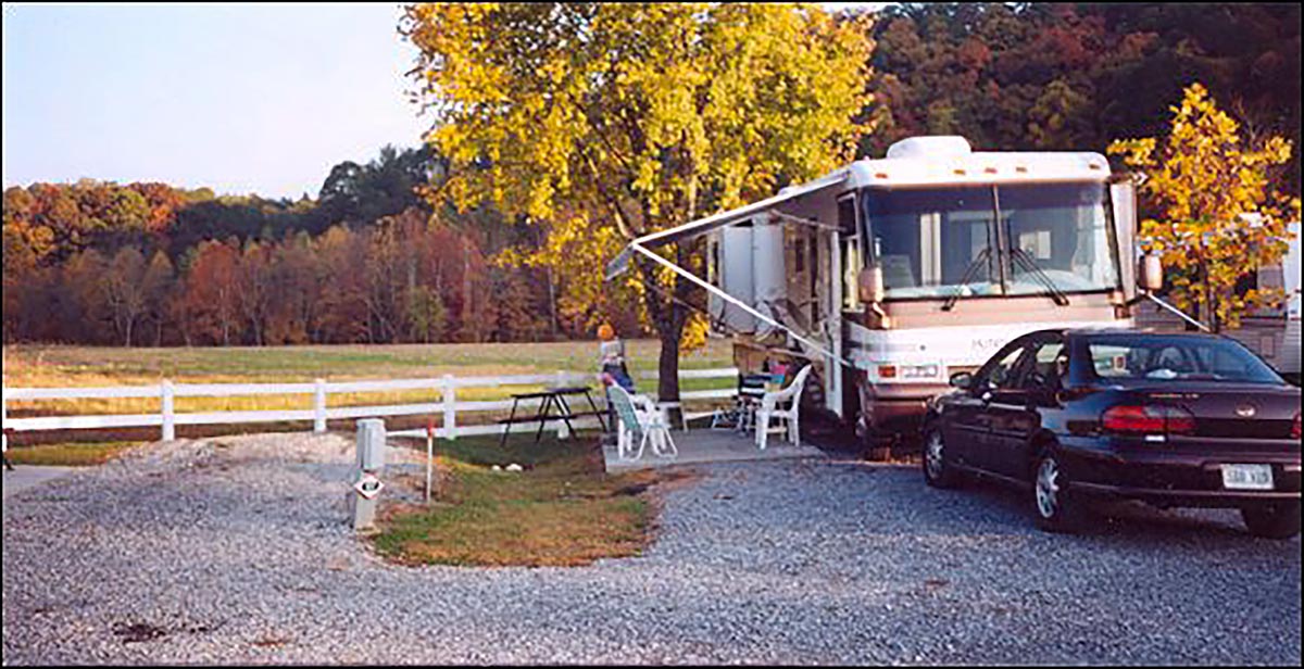 Location for Holly Haven RV Resort